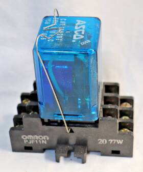 ASCO 115201 Relay Control Cat Base Omron Clip Transfer