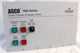 ASCO 613653-001 Control Switches Indicating Panel