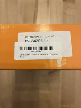 GENERAC 0936420SRV Marine Control Board